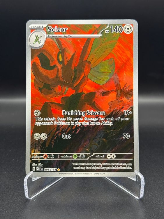 Scizor (OBF 205) - Illustration Rare (Gebraucht) in Birmensdorf ZH für ...