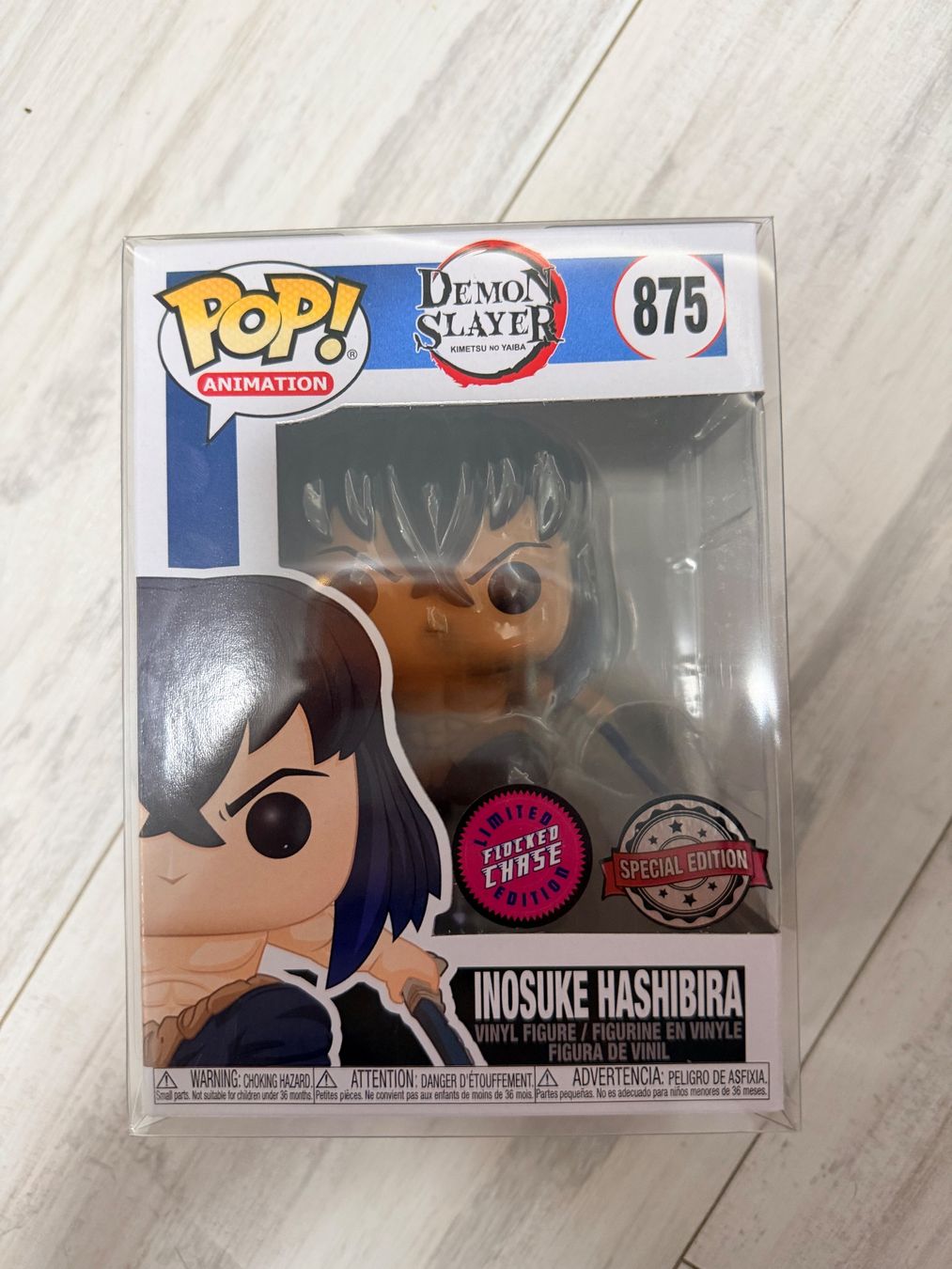 Funko Pop #875 – Inosuke Hashibira Chase (Demon Slayer) (Neuf avec ...
