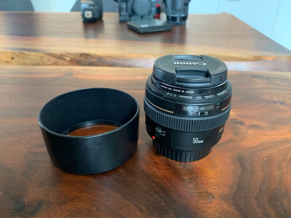 Canon EF 50mm F/1.4 USM EF (Neu (gemäss Beschreibung)) in Freidorf TG ...