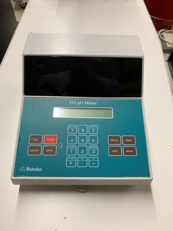 Metrohm 713 pH-Meter (Gebraucht) in für CHF 100 – mit Lieferung auf ...