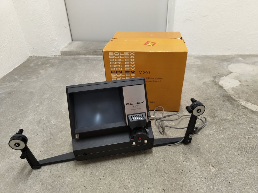 Bolex V240 Visionneuse mit Originalverpackung (Gebraucht) in Spiegel b ...