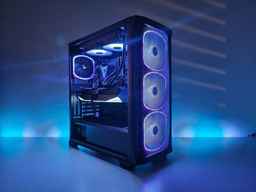 Gaming PC Vectra📐RX 9060 XT 16GB ~5GHz Intel | 16GB Memory (Neu und ...