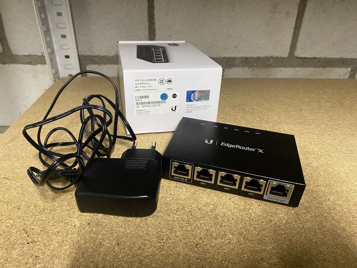 Ubiquiti EdgeRouter X (ER-X) Router - Wie Neu! Top! (Neu (gemäss ...