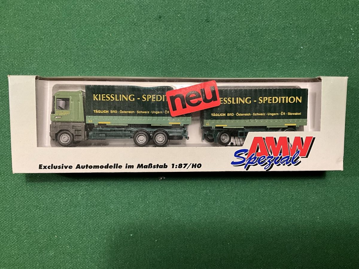 AMW Spezial Kiessling-Spedition, Modell 1:87, Neu! (Neu und ...