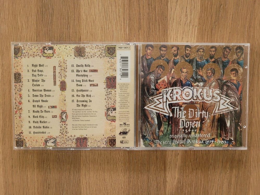 CD Krokus - The Dirty Dozen, 1992 (Gebraucht) in Nebikon für CHF 1 – mit Lieferung auf Ricardo ...