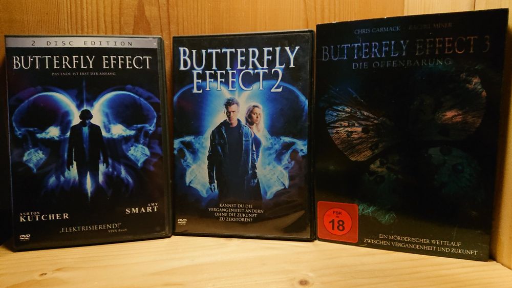 BUTTERFLY EFFECT 1 bis 3 auf DVD | Kaufen auf Ricardo