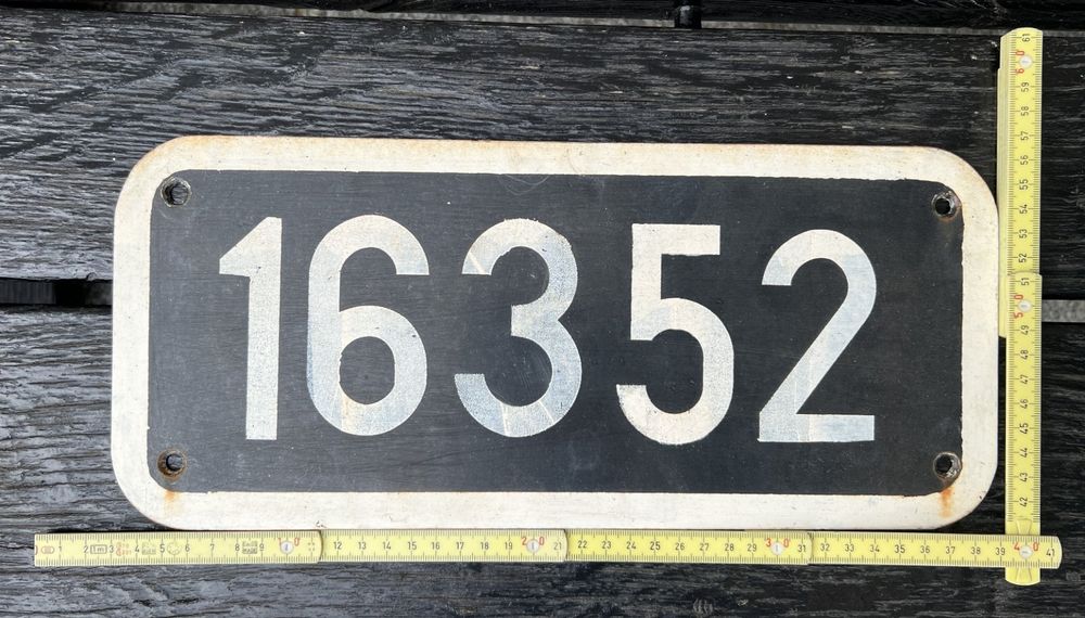 Lokschild der Rangierlokomotive 16352 der SBB | Kaufen auf Ricardo