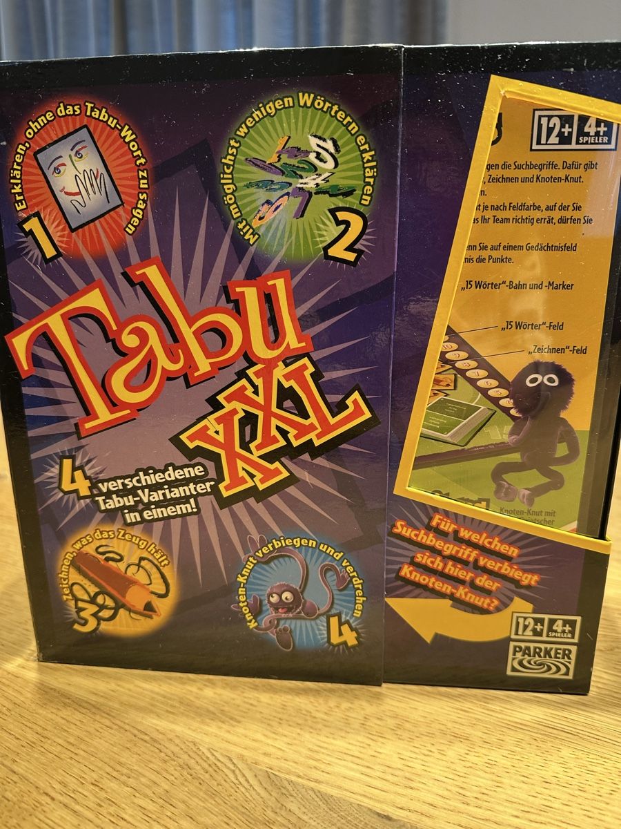Tabu XXL - das Familien-/Partyspiel für lustige Abende🎄🎁💫 (Neu und ...