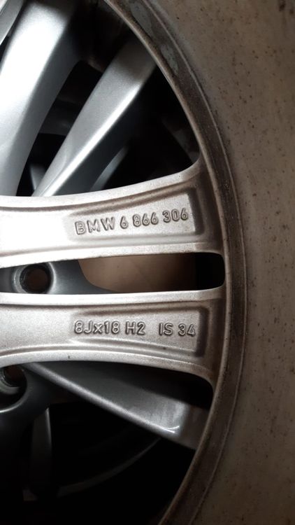 Original BMW Winterkompletträder V-Speiche 658 (Gebraucht) in ...