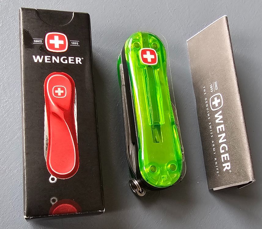 Wenger Nail Clip Green (Neu und originalverpackt) in Biel/Bienne für ...