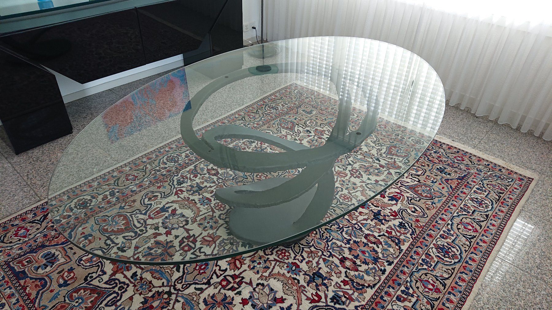 Esstisch Fleur de Fer, Maurice Barilone für Roche Bobois (Gebraucht) in ...