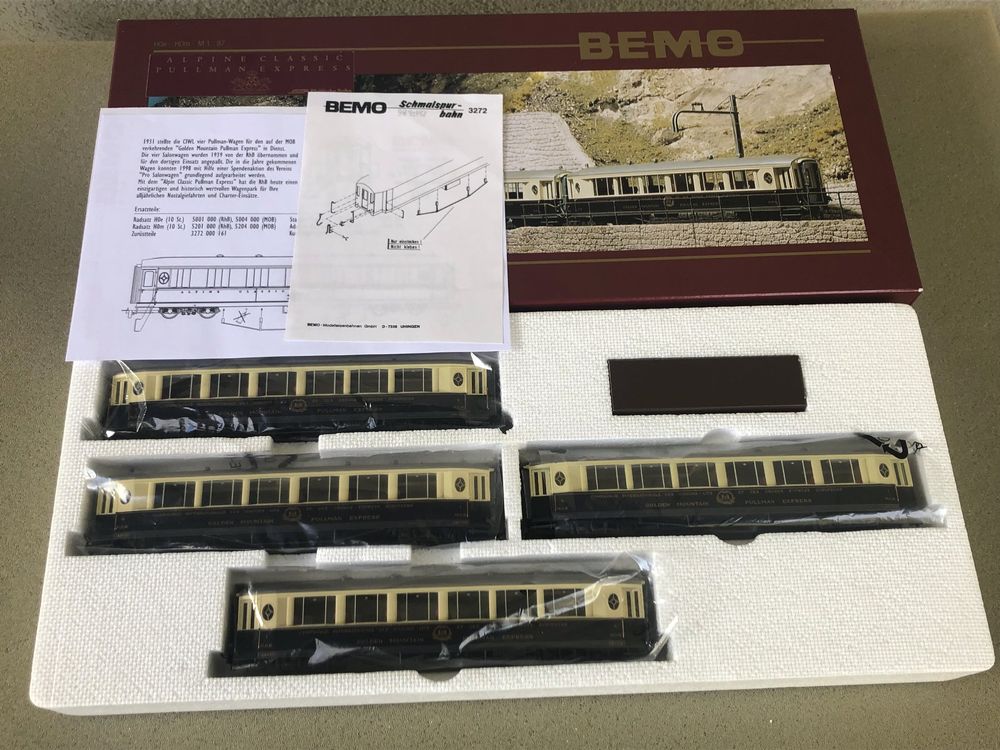 BEMO 7272 300 Golden Mountain Pullman Express MOB HOm | Acheter sur Ricardo