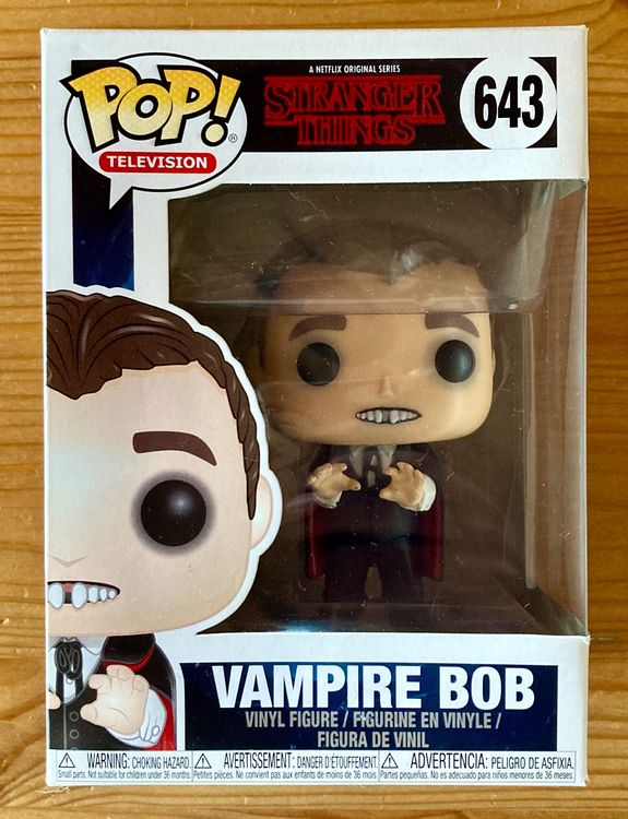 Funko Pop Television: Vampire Bob (Stranger Things) (NEU) (Neu und originalverpackt) in Zürich ...