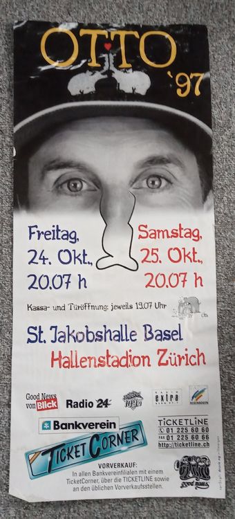Otto VINTAGE Good News Konzertplakat (Gebraucht) in Einsiedeln für CHF 49.5 – nur Abholung auf ...