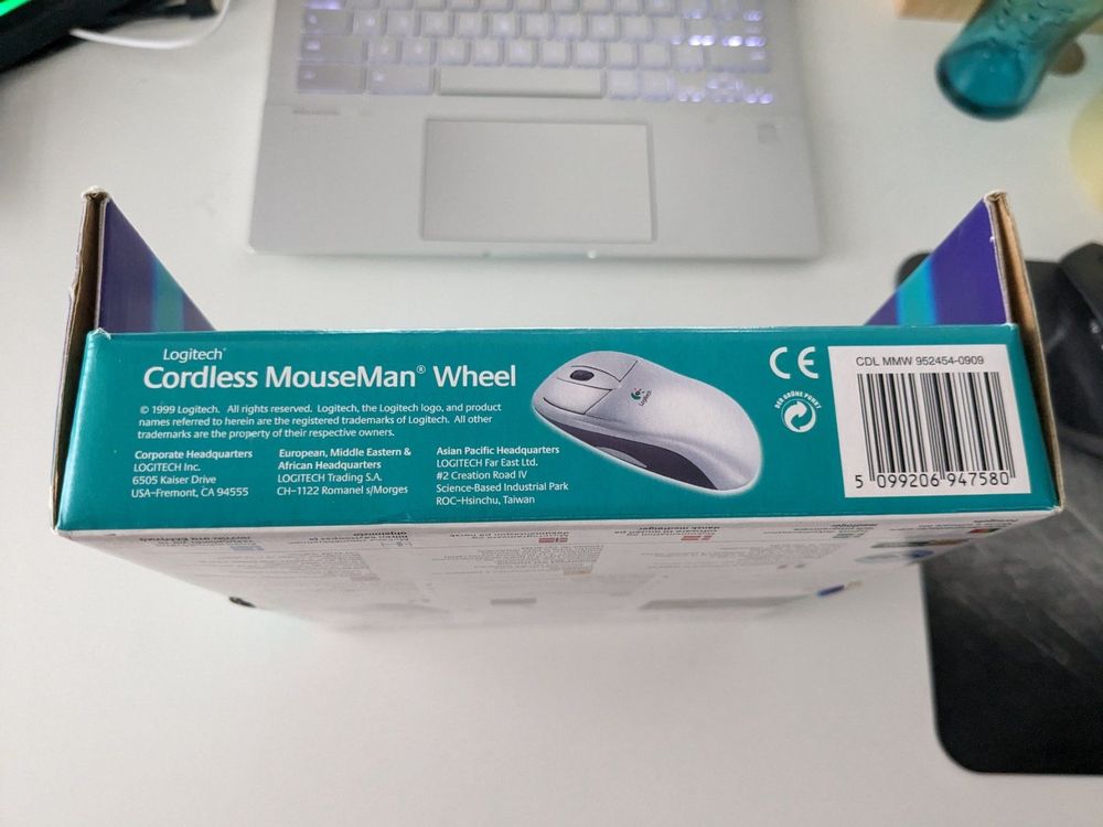 Logitech Cordless Mouseman Wheel Neu OVP Windows 98 [A1] (Neu und ...