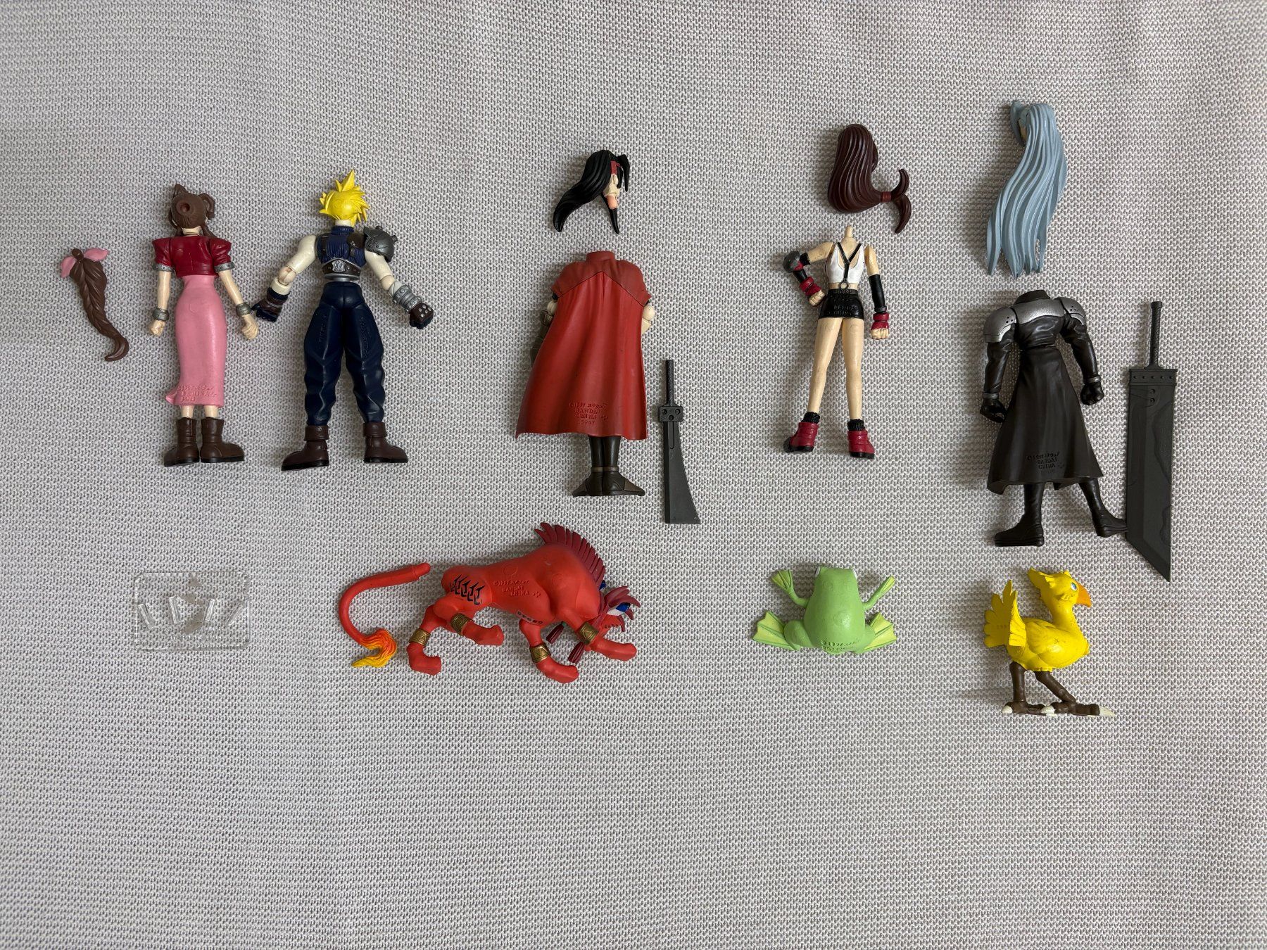 NEU Final Fantasy VII Figuren Set, komplett, Vintage 1997 (Neu (gemäss ...