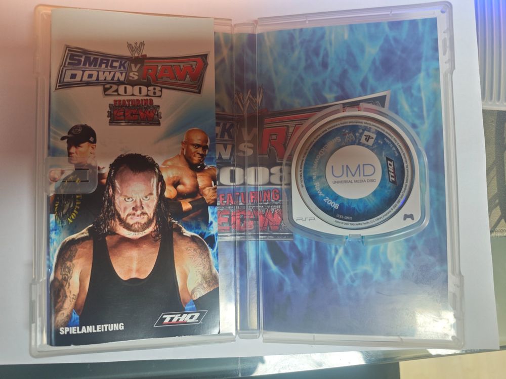 PSP Game: WWE Smackdown vs. Raw 2008 - Top Zustand! (Gebraucht) in ...