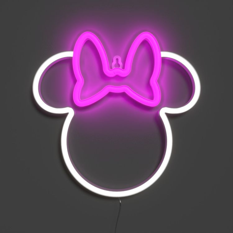 Yellowpop Disney Minnie Ears LED neon Sign (Neu und originalverpackt ...