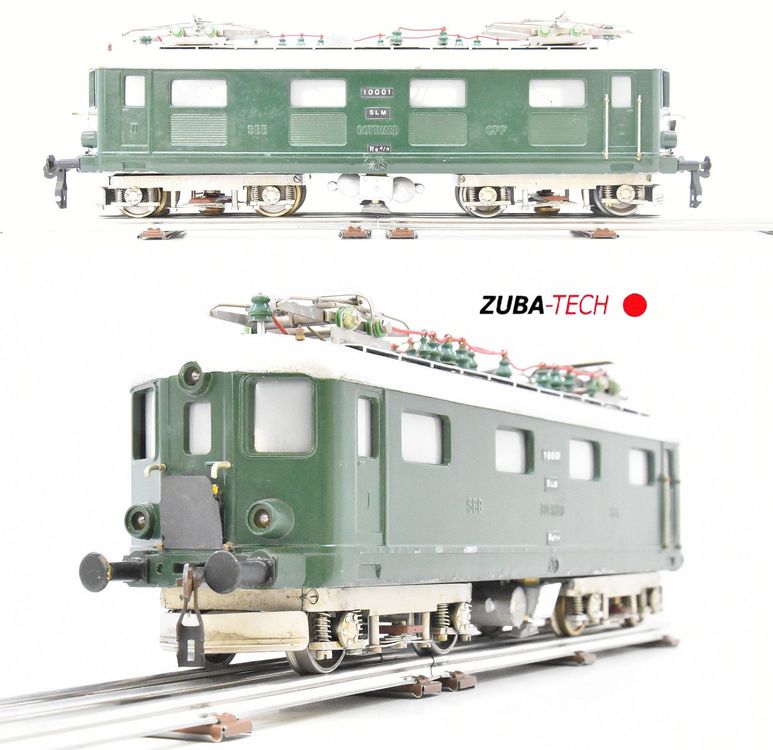 Eigenbau E-Lok Re 4/4 I SBB Spur 0 3-Leiter GS ohne OVP (Gebraucht) in ...