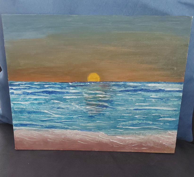 Acrylbild Sonnenuntergang | Kaufen auf Ricardo