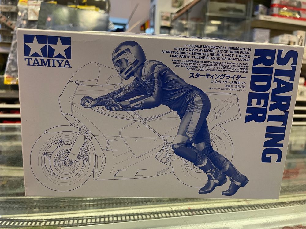 Tamiya 1:12 Starting Rider 14124 (Neuf avec emballage d'origine) à ...