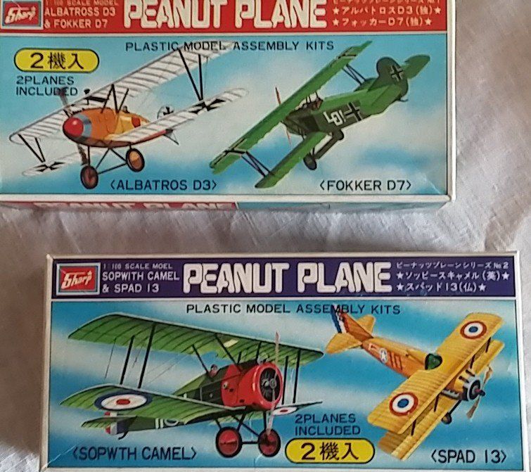 Model kit aircraft, scal 1:100 SHARP PEANUT PLANE (Neu und ...