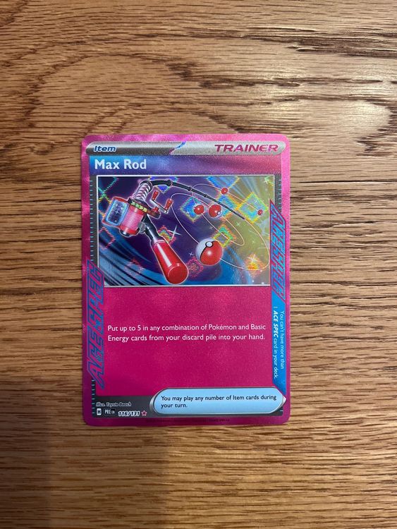 Pokemon Prismatic Evolutions Max Rod ab 1.- (Neu (gemäss Beschreibung ...