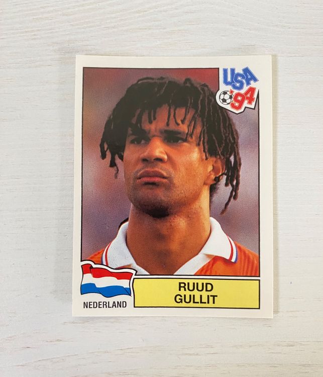 Ruud Gullit Panini WM USA 1994 Sticker (Gebraucht) in Kloten für CHF 19 ...