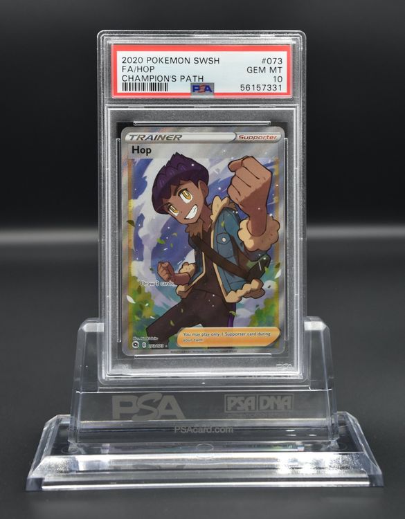 PSA 10 GEM MINT, 2020, SWSH, Pokemon Card #73 HOP (Neu (gemäss Beschreibung)) in Reinach BL für ...