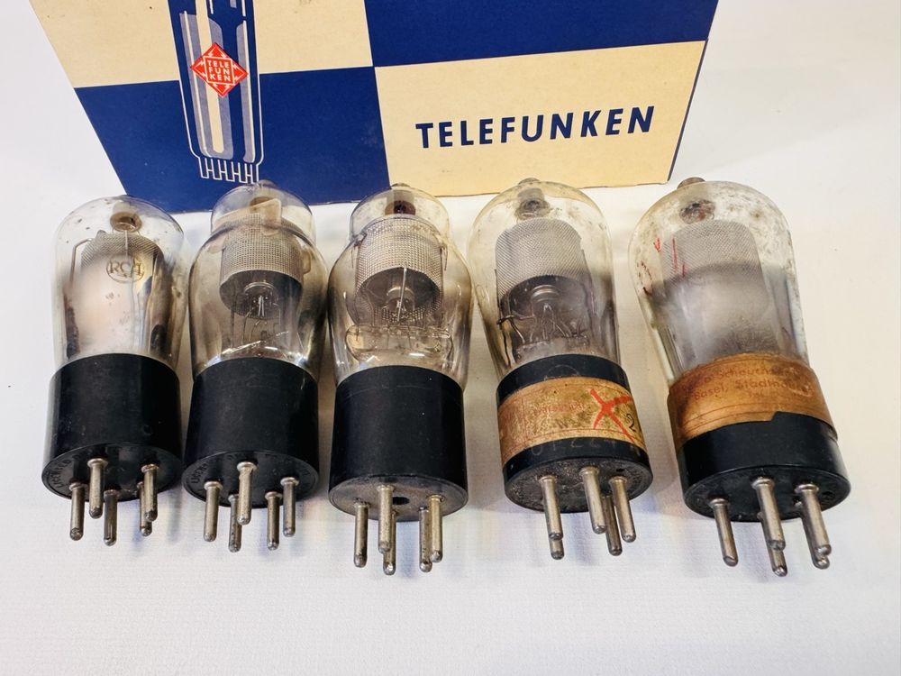 5 Telefunken Röhren Vintage - Made in Germany (Gebraucht) in Rombach ...