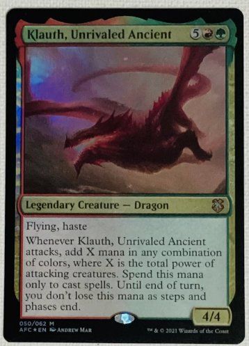 Klauth, Unrivaled Ancient - MtG - Foil - EN (Gebraucht) in Bolligen für ...