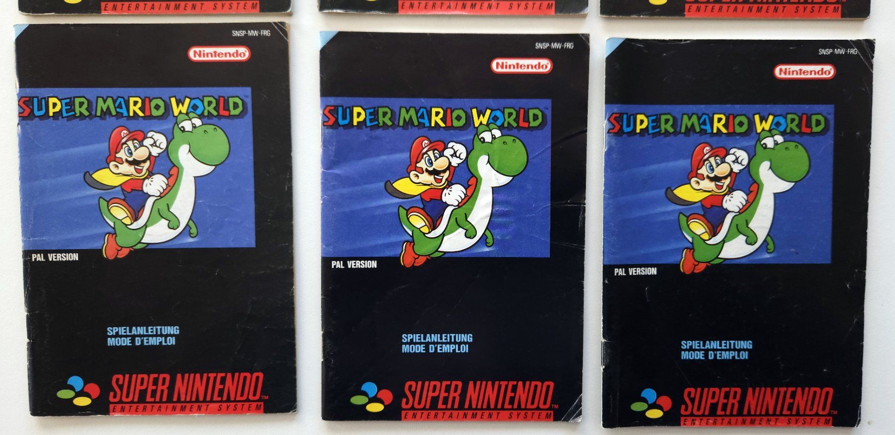 1x Anleitung zur Auswahl Super Mario World - Snes (FRG) (Gebraucht) in ...