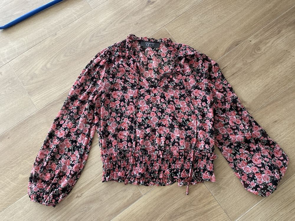 Bluse mit Blumen M | Kaufen auf Ricardo