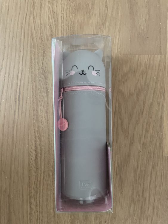 Neues Mäppchen Katzen Design, Grau/Rosa, Mädchen, Schule 56 (Neu und ...