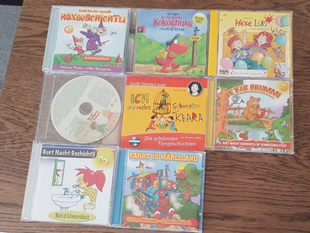 CDs für Kinder Drache Kokosnuss, Hexe Lilli, Trudi Gerster (Gebraucht) in St. Gallen für CHF 12 ...