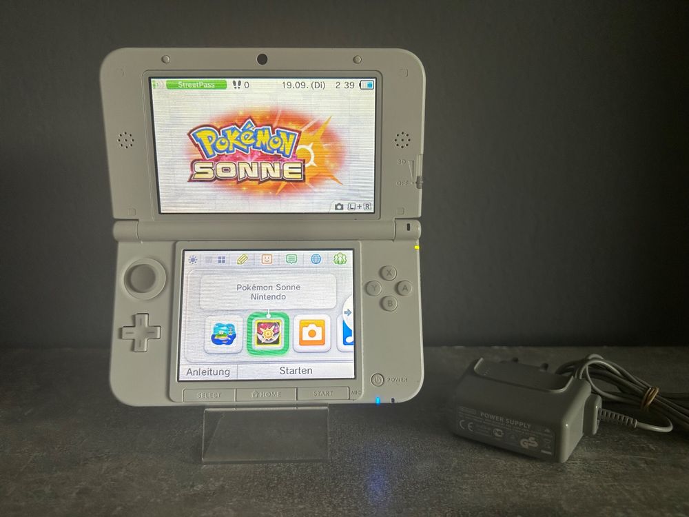 Nintendo 3DS XL Konsole - Pure White & Pokemon Sun (Gebraucht) in ...