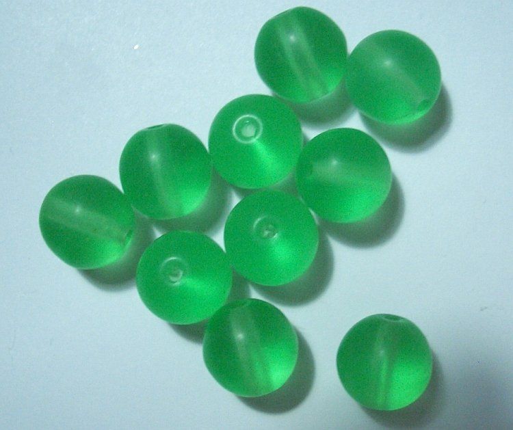 Glasperlen Grün 10 mm (Neu und originalverpackt) in Gunzwil für CHF 2 – mit Lieferung auf ...