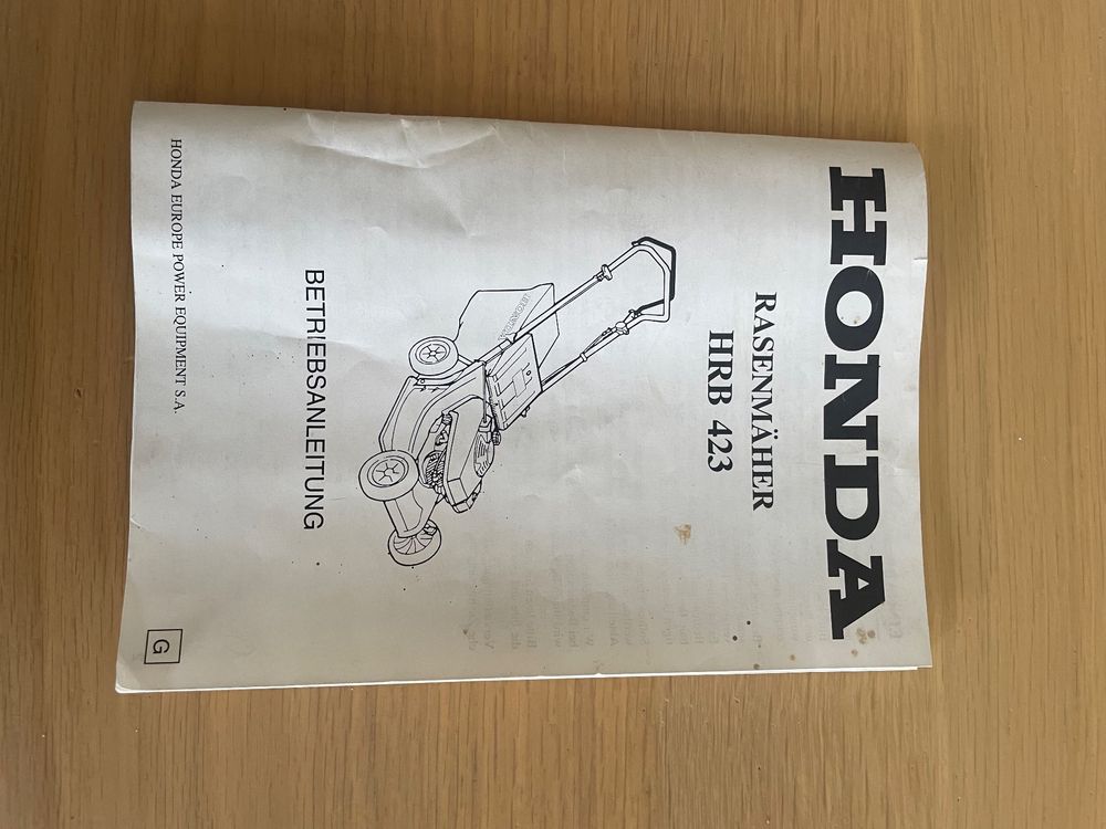 Rasenmäher Honda HRB423 inkl. Zubehör (Gebraucht) in Baden für CHF 154 ...