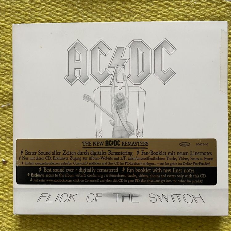 AC DC-FLICK OF THE SWITCH (DIGIPACK) (Gebraucht) in Rorschacherberg für ...