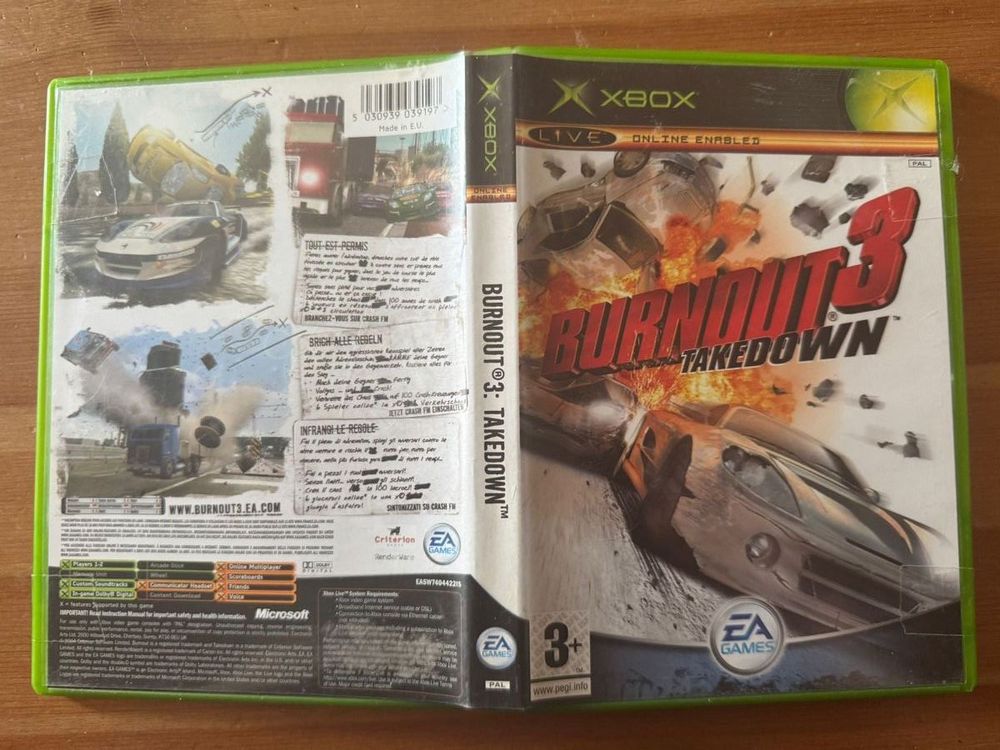 Xbox Burnout 3 Gebraucht In Basel Für Chf 5 Mit Lieferung Auf