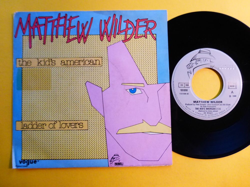 MATTHEW WILDER 7" THE KID'S AMERICAN | Kaufen auf Ricardo