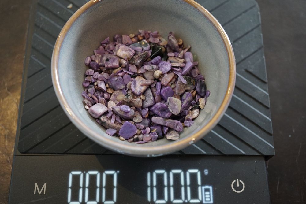 Charoit Lader /Wassersteine 100g pro gebot TOPSTONE | Kaufen auf Ricardo