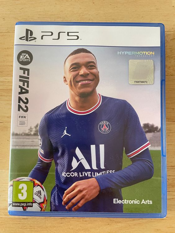 FIFA 22 PS5 (Gebraucht) in Basel für CHF 4 – mit Lieferung auf Ricardo ...