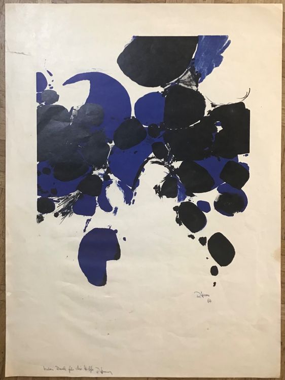 Abstrakte Lithographie Unleserlich Signiert (Gebraucht) in Root für CHF 5 – mit Lieferung auf ...