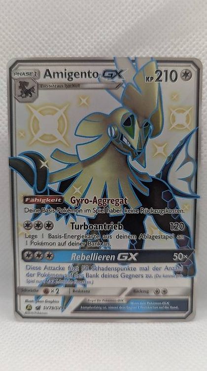 Amigento GX Shiny Ultra Rare Pokemon Karten Schicksal (Gebraucht) in ...