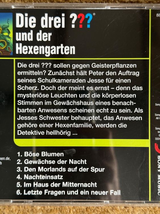 Die drei Fragezeichen CD - und der Hexengarten | Kaufen auf Ricardo