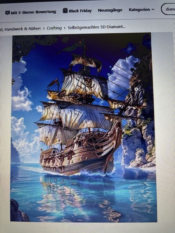 Diamont-Painting Bild Schiff | Kaufen auf Ricardo