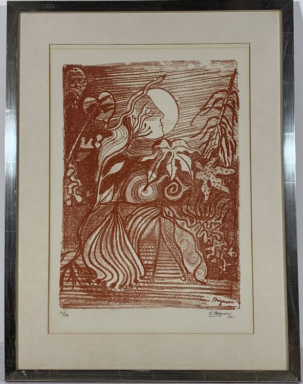 Serge Brignoni (1903-2002) Lithographie Handsigniert (Gebraucht) in Root für CHF 35 – mit ...