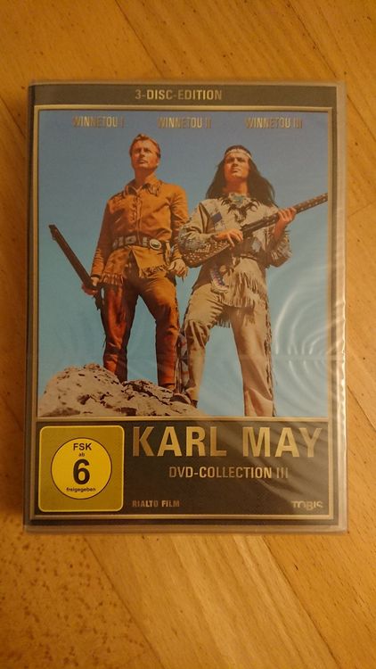 DVD Karl May DVD Collection - Winnetou 1 - 3 (Neu und originalverpackt ...