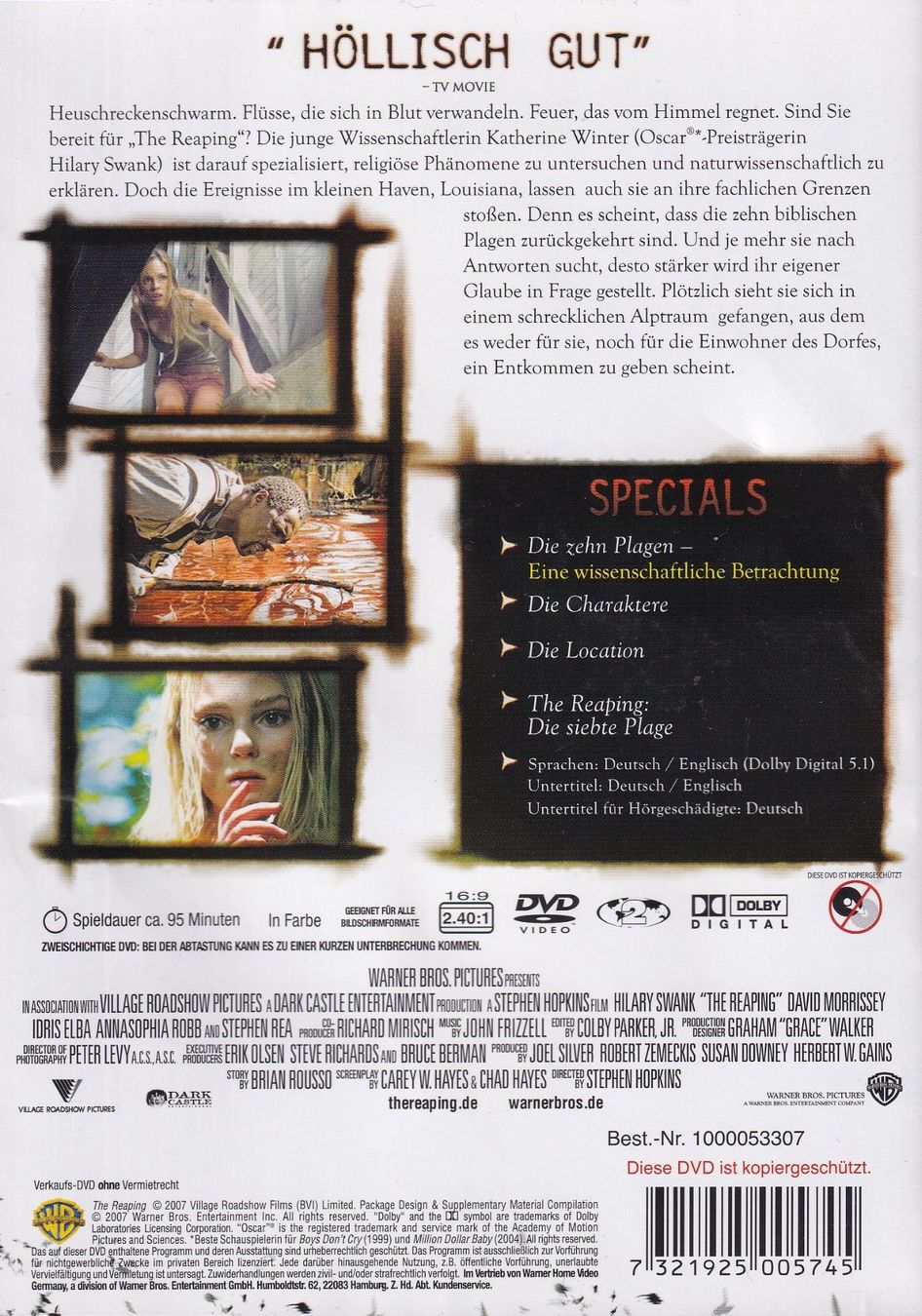 DVD ab Fr. 1.--, The Reaping - Die Boten der Apokalypse (Gebraucht) in ...